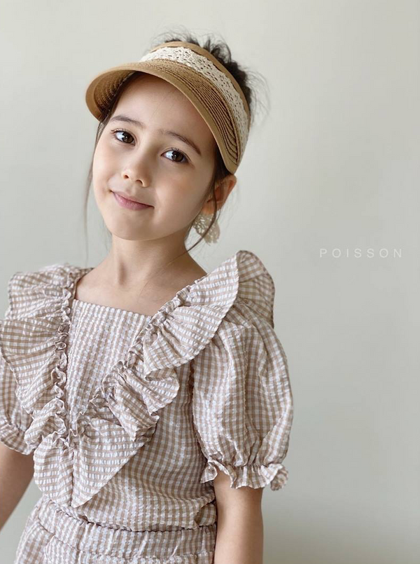 Poisson Amy Frill Top and Bottom Set - moonbear.us